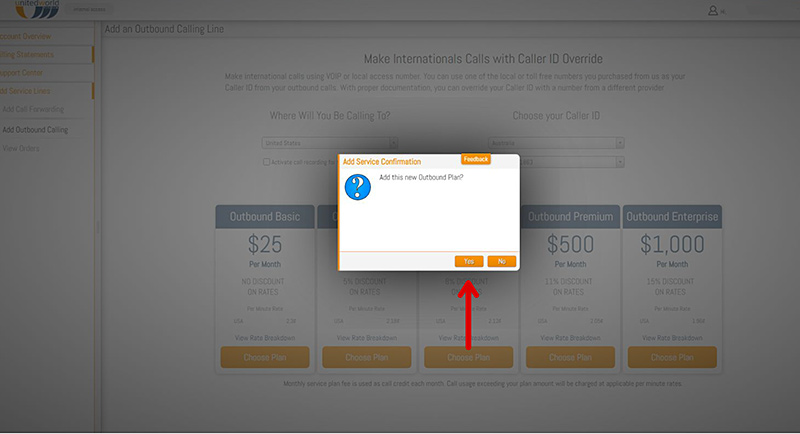 How to Add Services to Your Account | United World Telecom