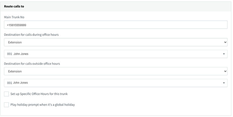 3CX Call Routing (SIP Configuration) - United World Telecom Knowledgebase